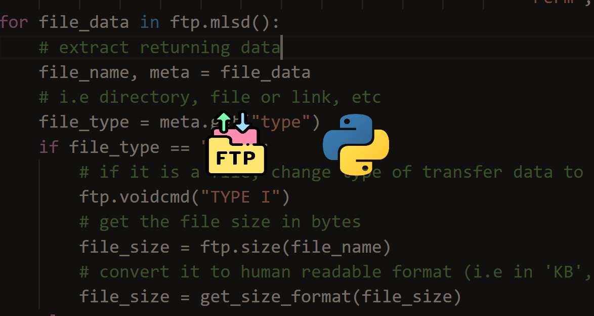 How To List All Files And Directories In FTP Server Using Python 