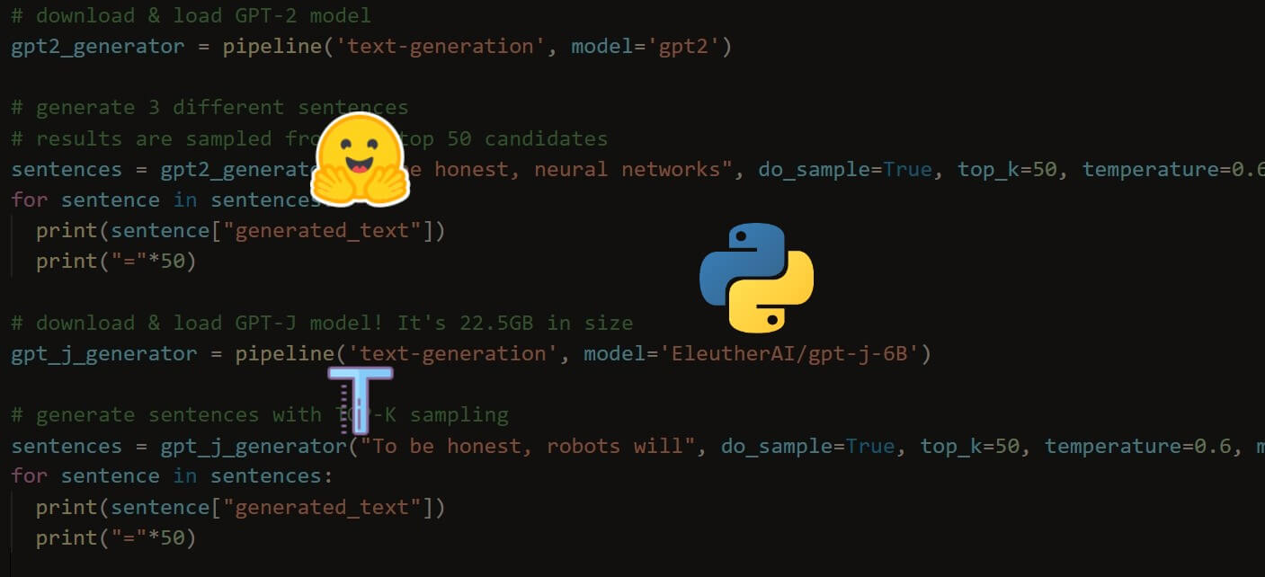 Text Generation With Transformers In Python Python Code